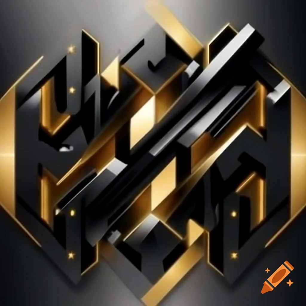 Sleek high-end streetwear design with bold typography and abstract ...