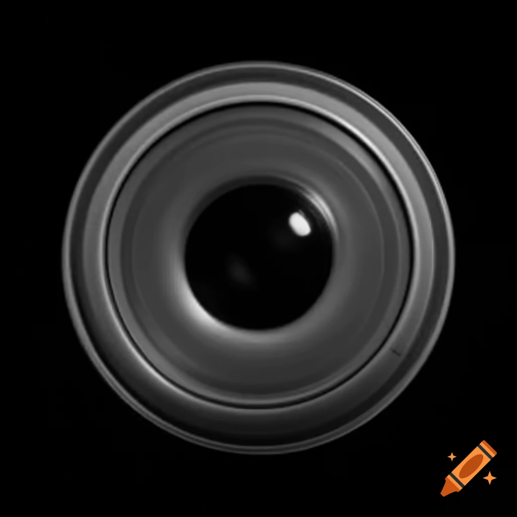 Aperture with lack of details, abstract design on Craiyon