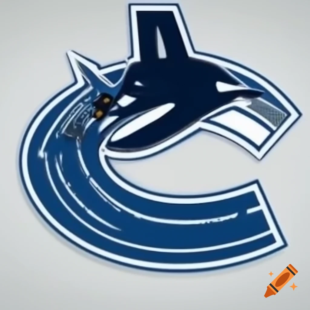 Vancouver canucks logo featuring a cross design on Craiyon