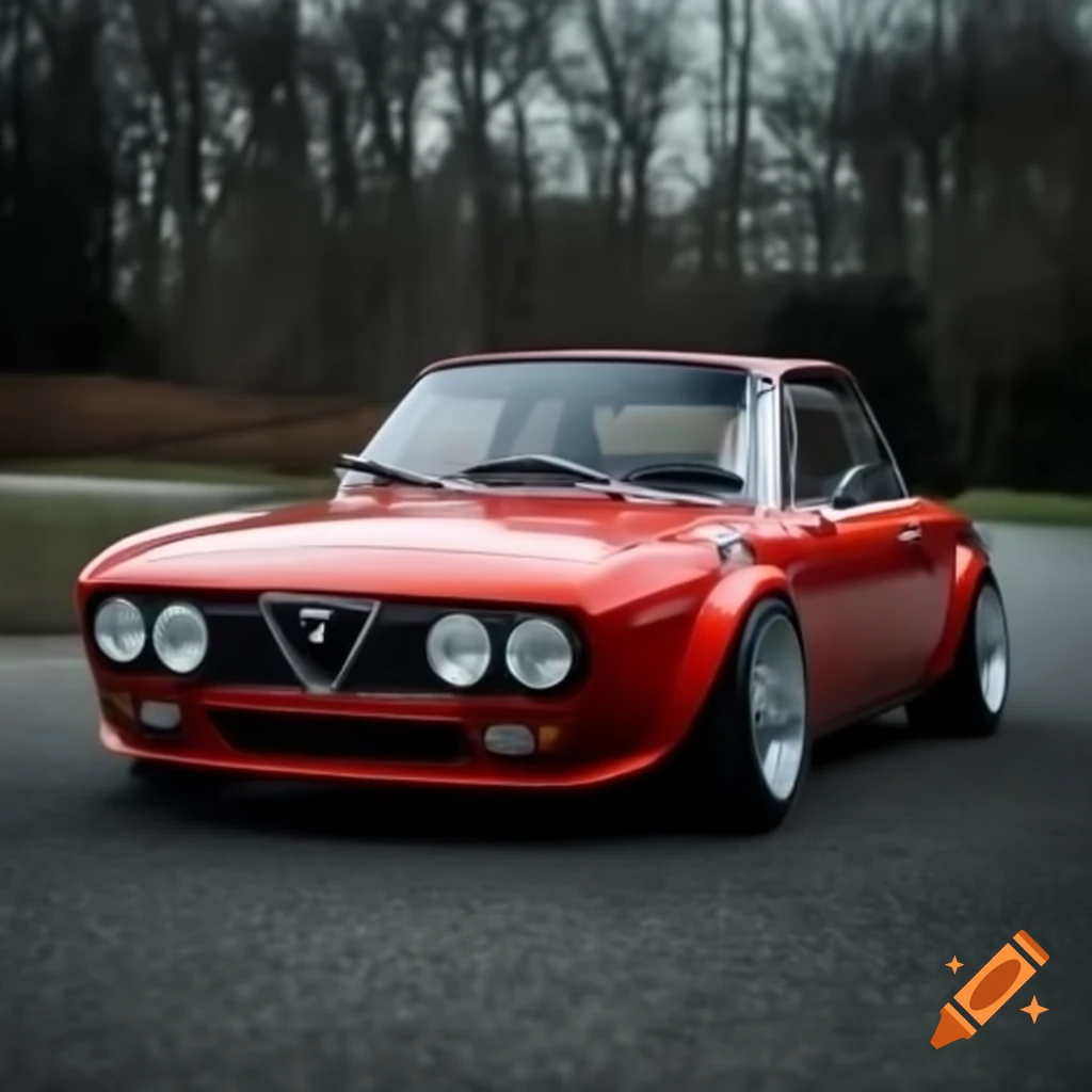 Lancia fulvia coupe restomod showcasing classic car design on Craiyon