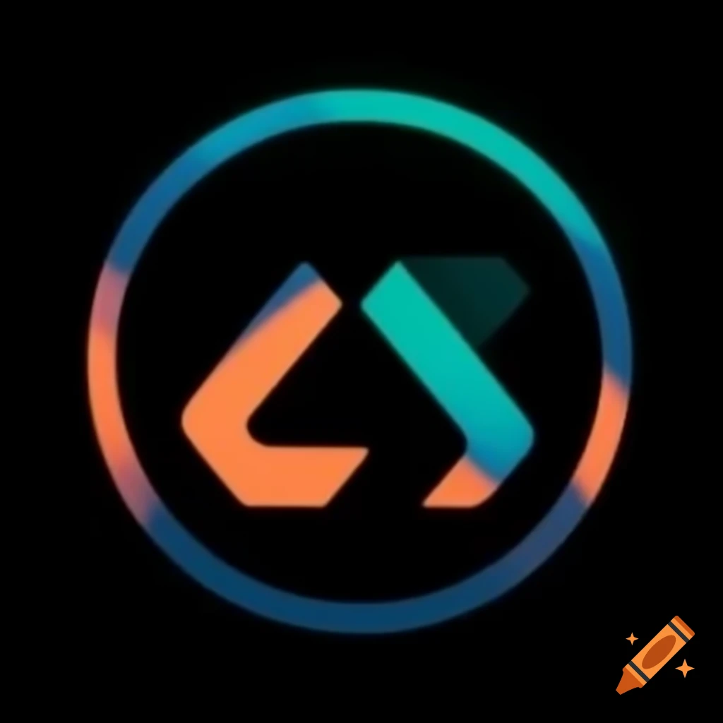 Ninja shadow logo design on Craiyon