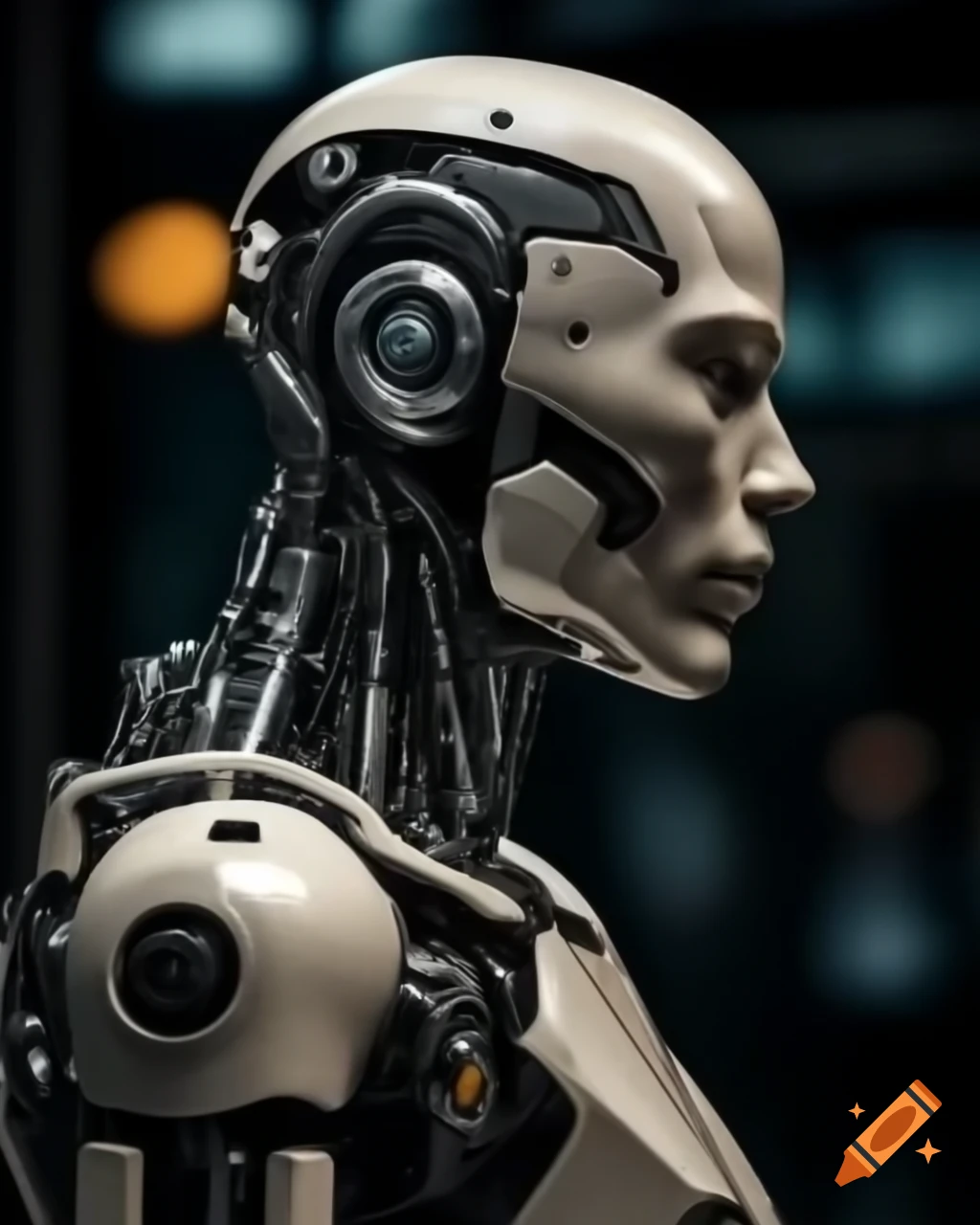 Lifelike humanoid robot with advanced design hinting at superior ...