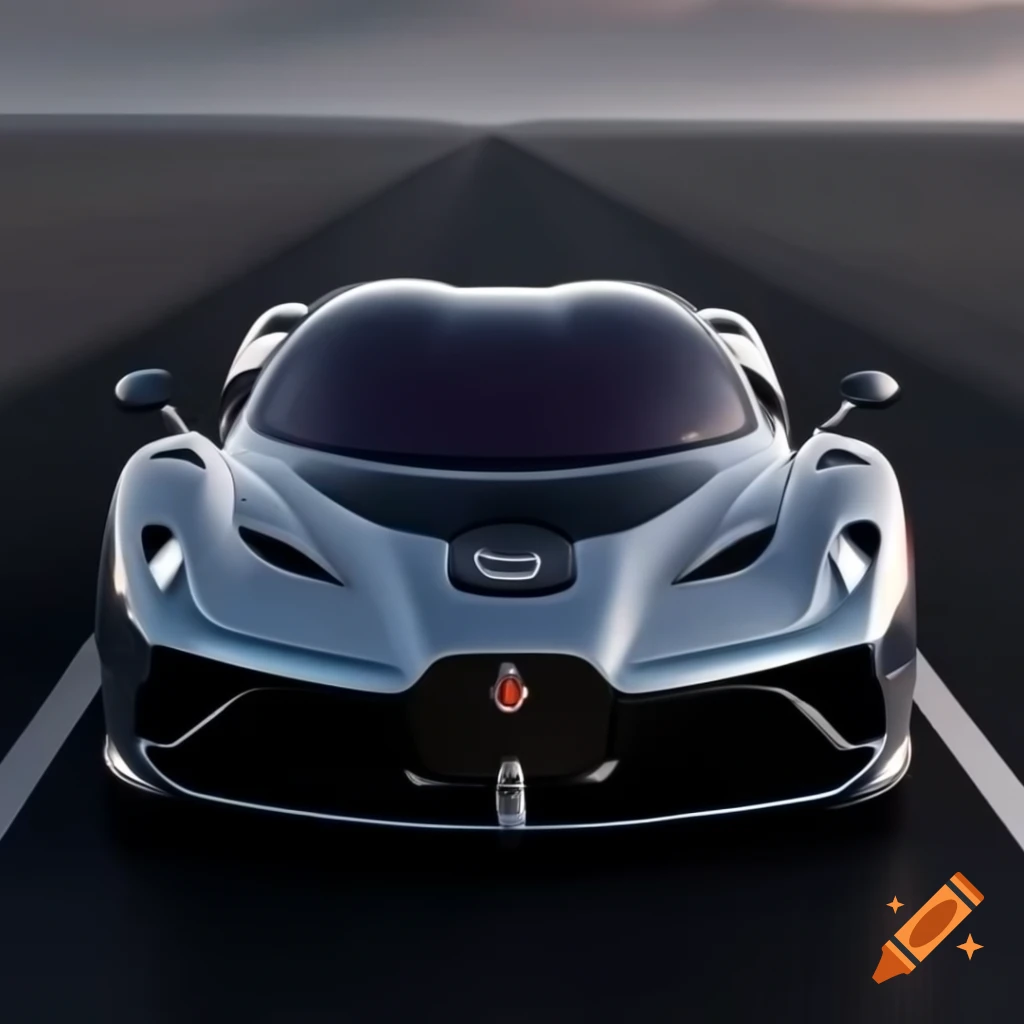 Futuristic luxury race car with vertical doors, inspired by Rolls-Royce ...