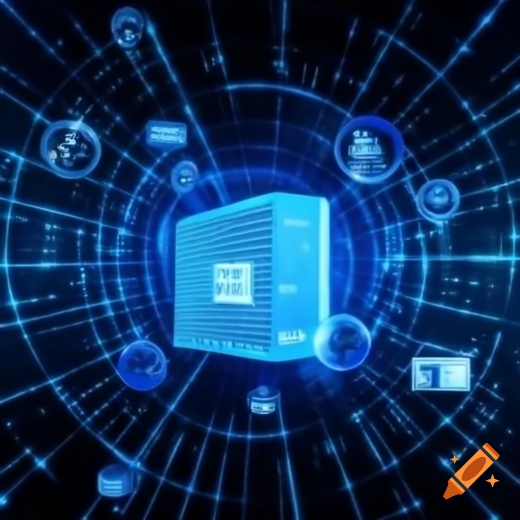 Cisco device workflow sending syslog data to SolarWinds Orion with OpenAI integration on Craiyon