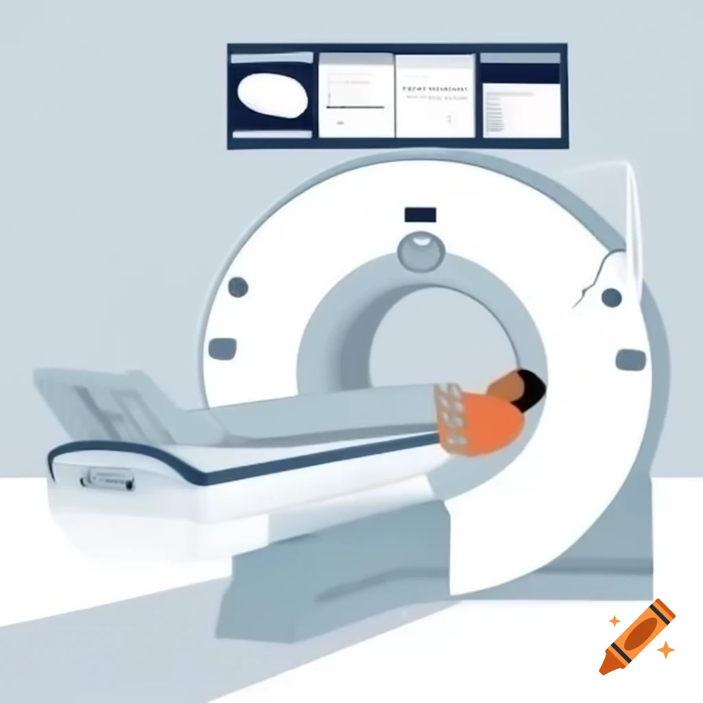 Schematic diagram of Siemens Trio 3T MRI scanner with participant ...