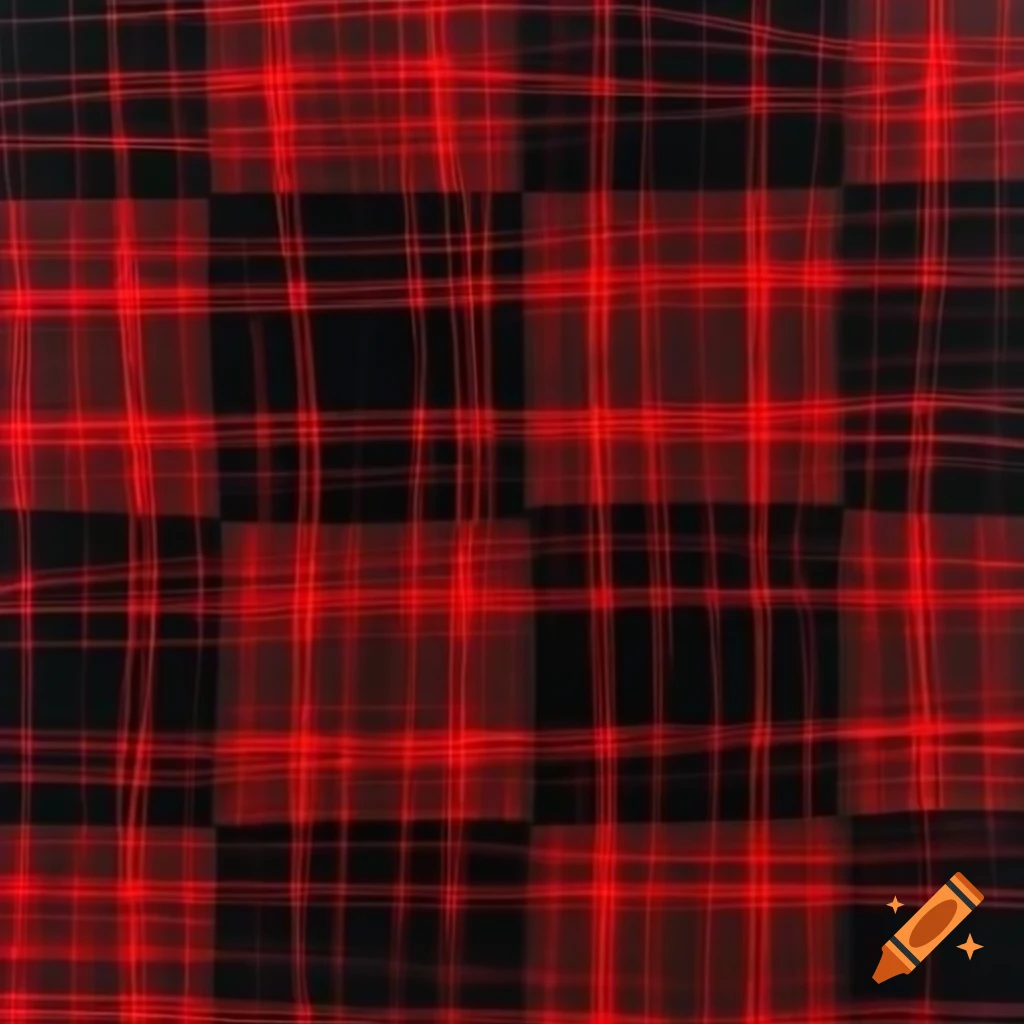 Woven plaid pattern inspired by chiharu shiota, featuring chaotic mesh ...