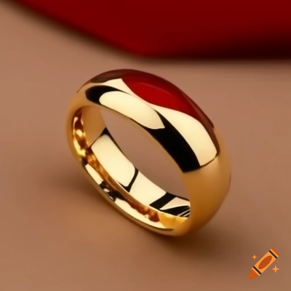 Elegant gold ring with small sparkling stones and sophisticated design ...