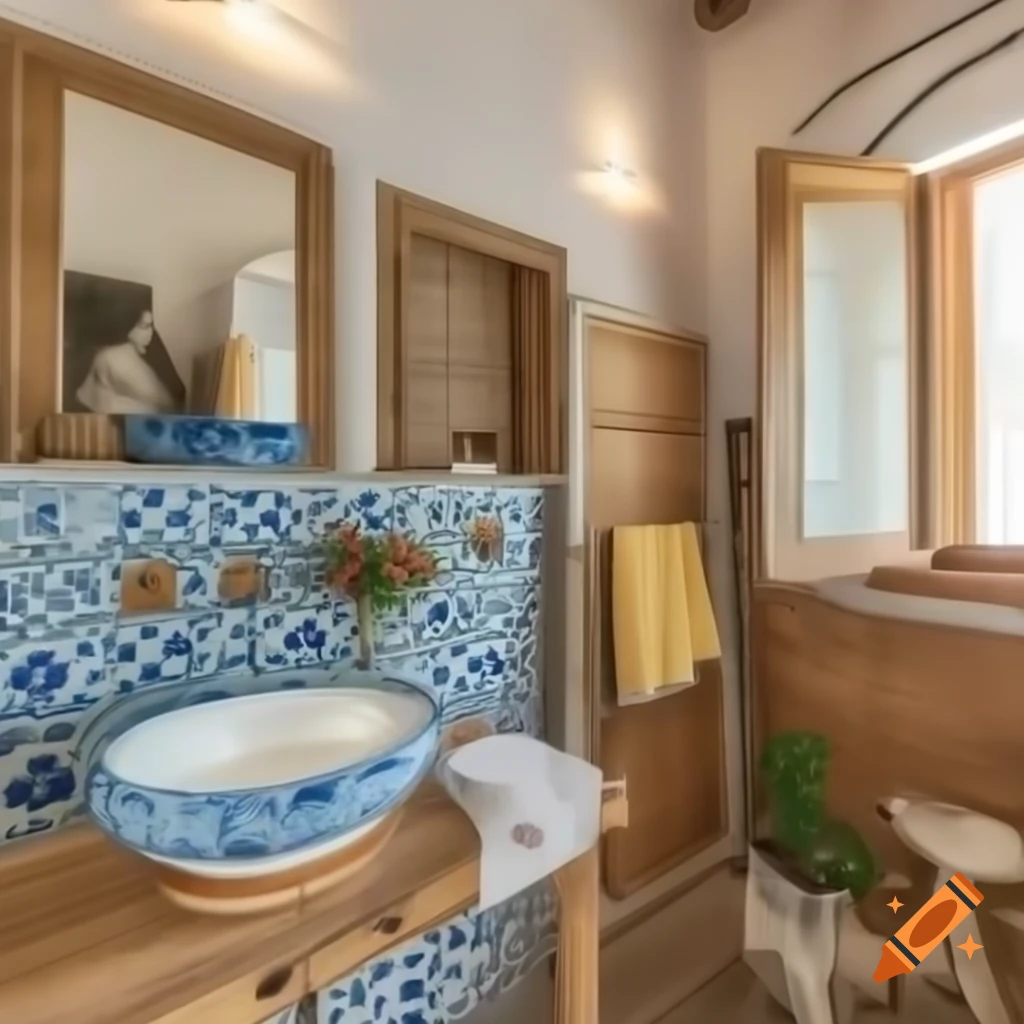 Mediterranean rustic kitchen and dining area inspired by amalfi coast ...