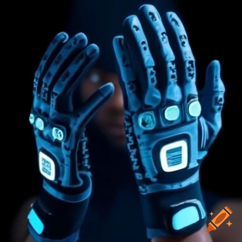 High tech gloves showcasing innovative design on Craiyon