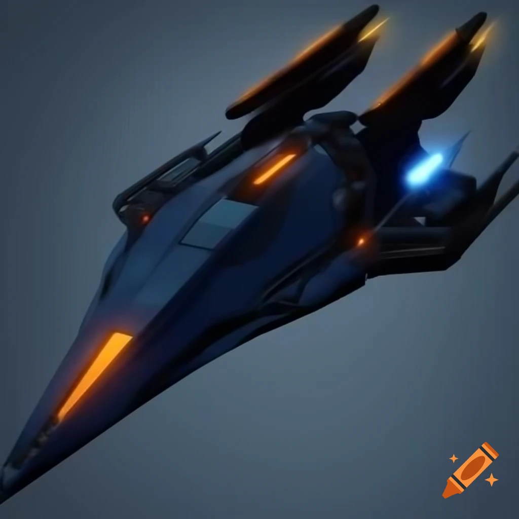 Futuristic spaceship designed for human Spectre in Mass Effect universe ...