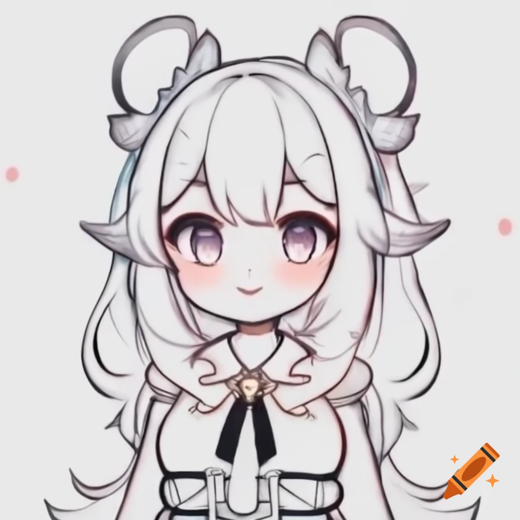 Cute anime-style VTuber character with pastel colors and detailed ...