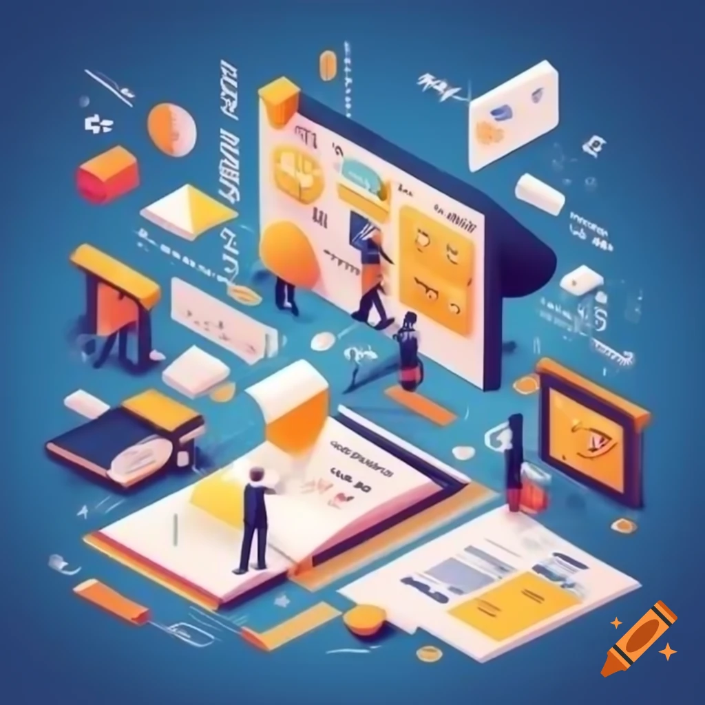 Artistic representation of math in motion, showcasing architecture ...