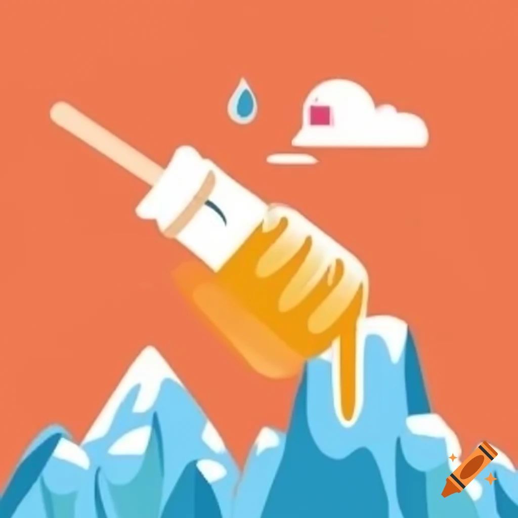 Alberta Premium Ice Honey logo design on Craiyon