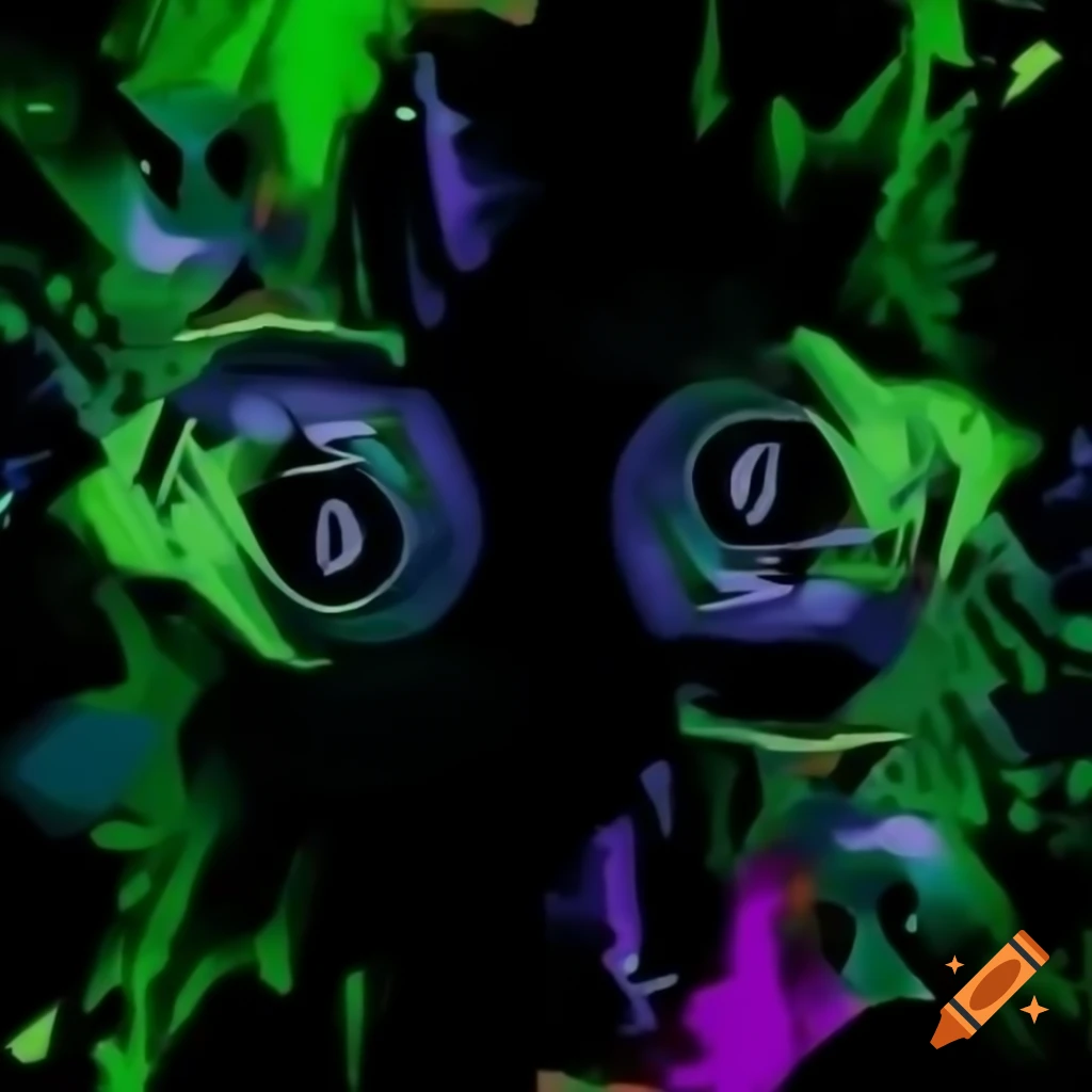 Dark abstract album cover art with surreal glitchy elements and intense ...