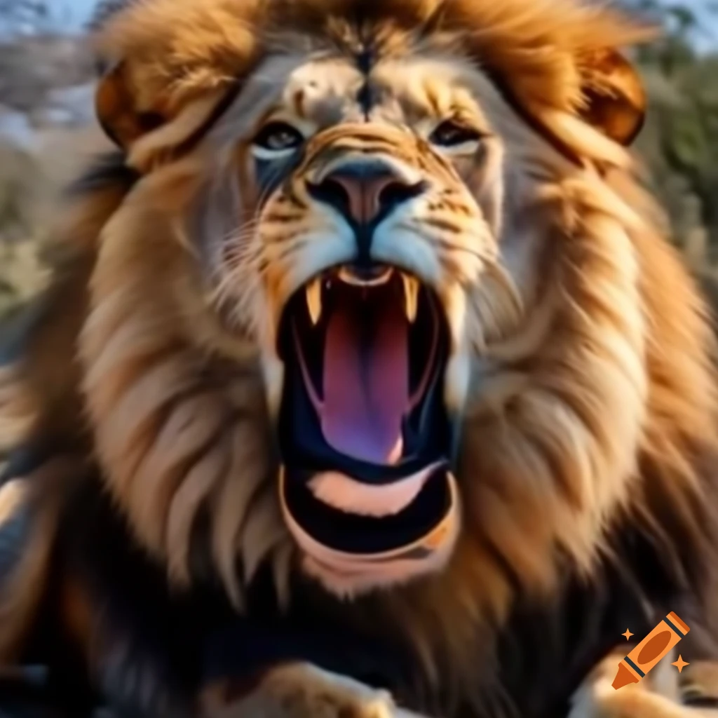 Lions images created on Craiyon