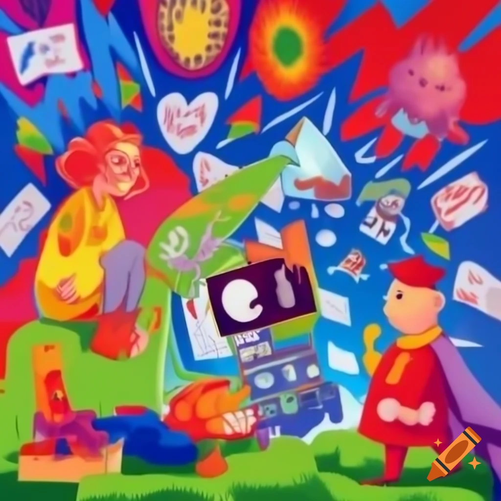 Satirical artwork titled 'Deloitte-Land: A Descent into Consultancy ...