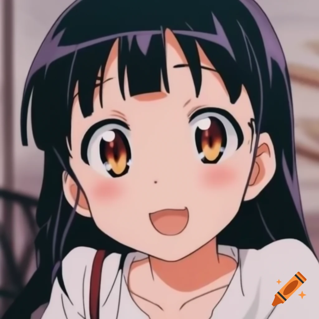 Stylized anime character design of a waifu on Craiyon