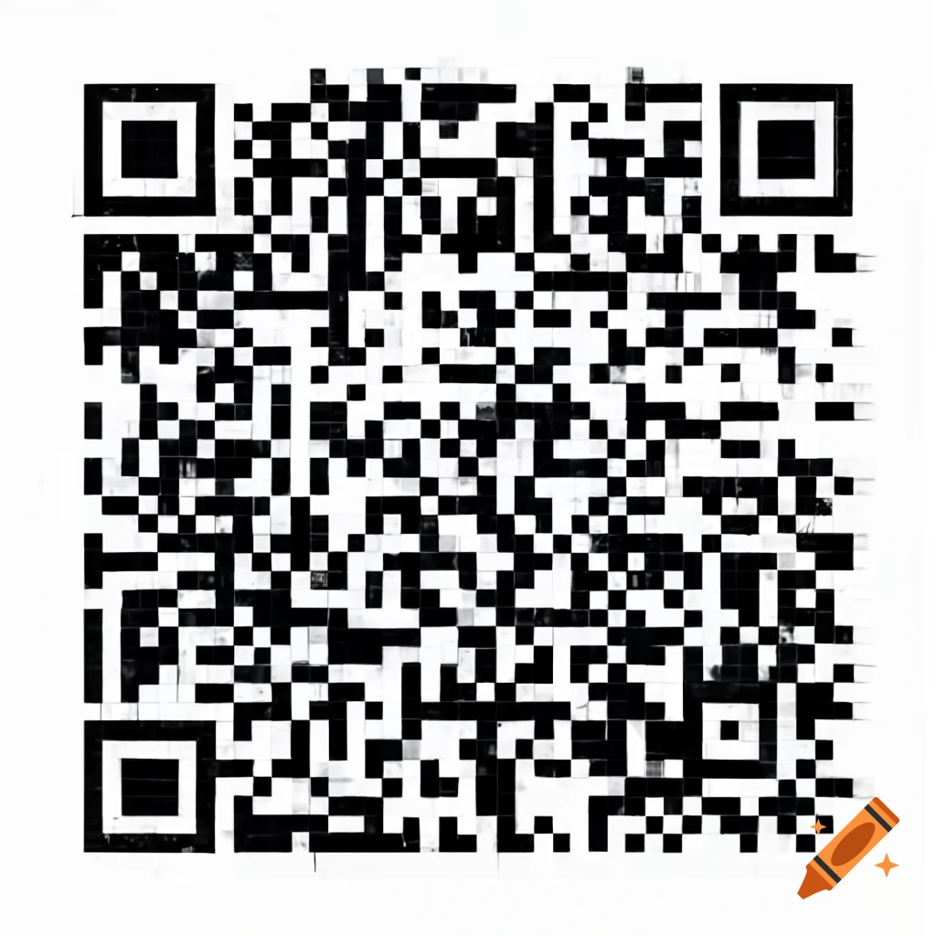 Qr code design on Craiyon