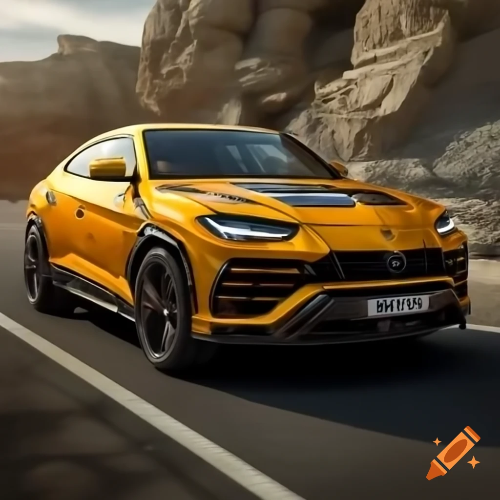Lamborghini urus luxury suv on Craiyon