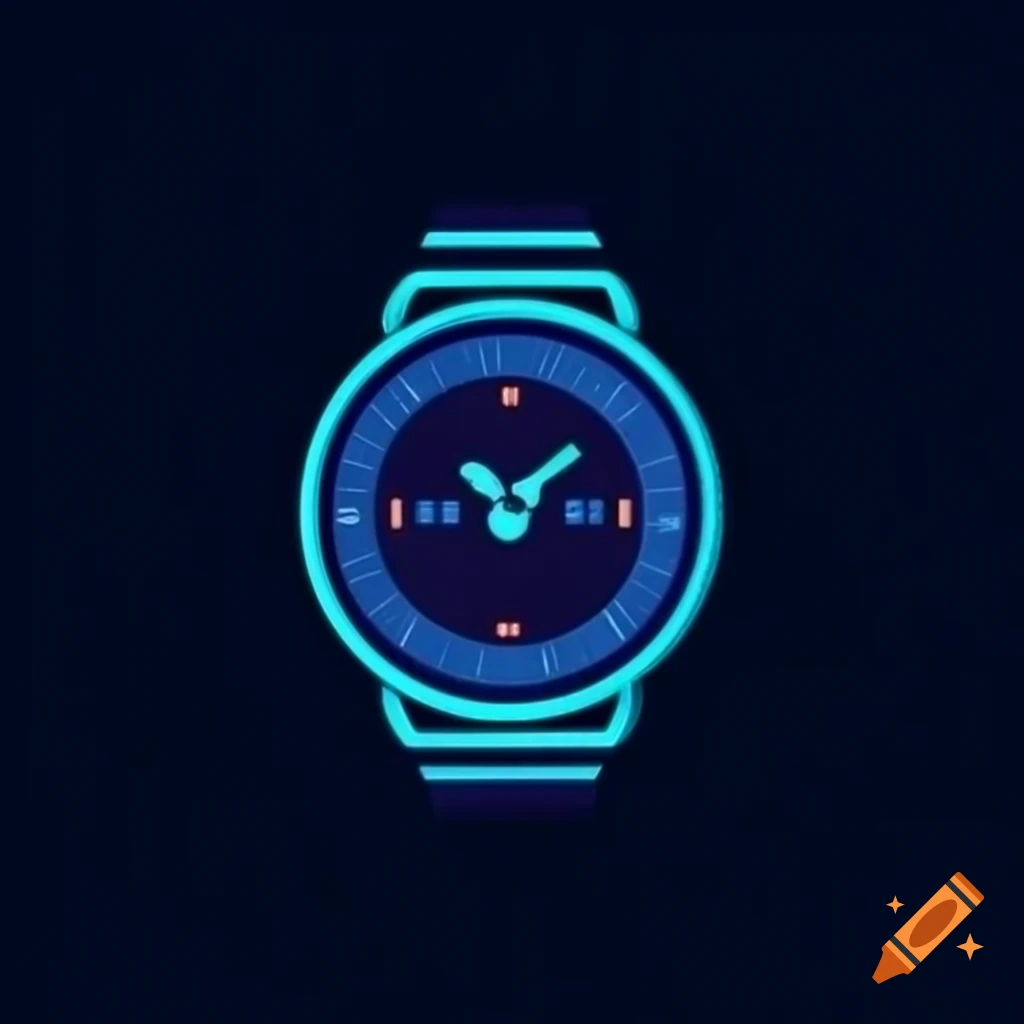 Artistic watch dial design evoking time and horology on Craiyon