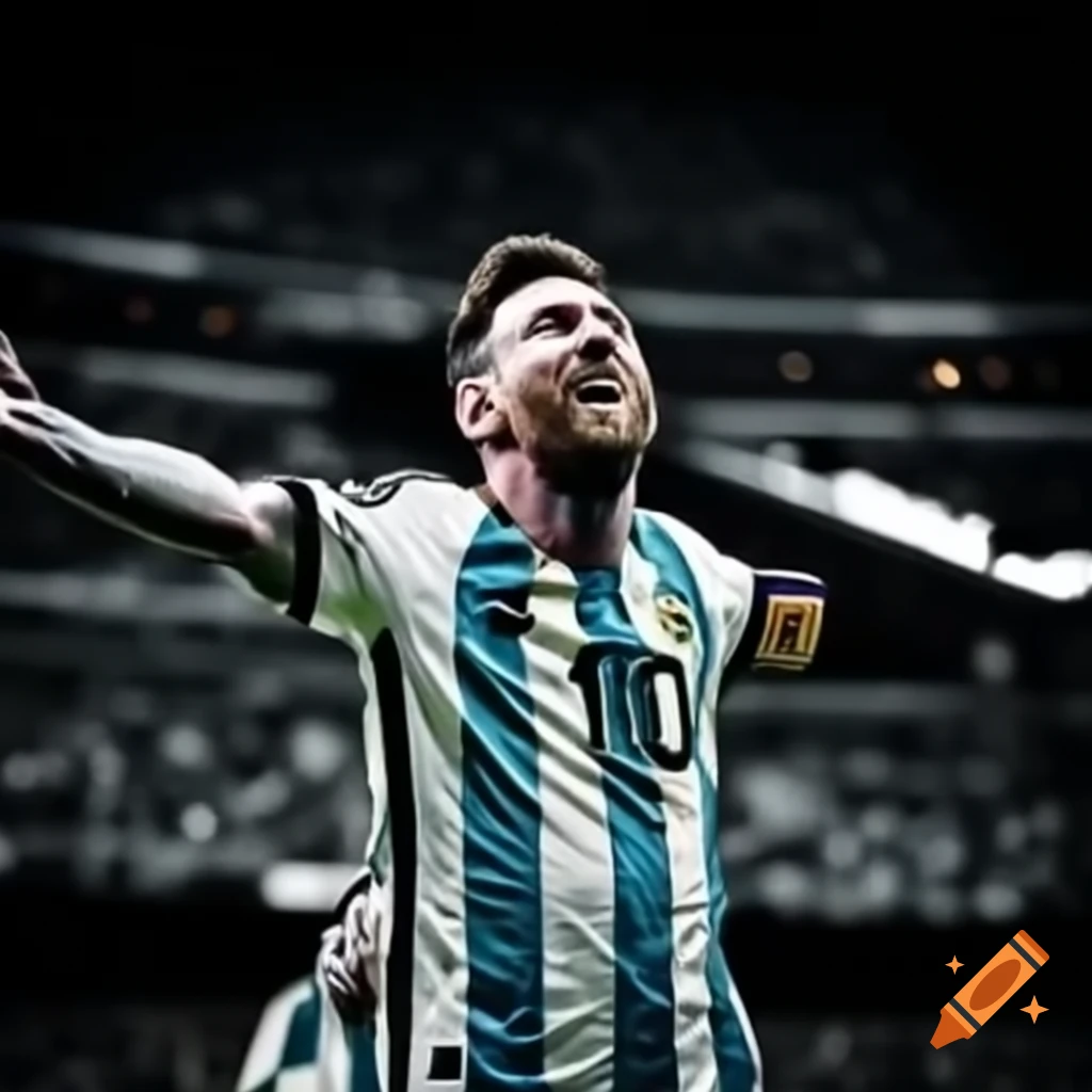 Famous soccer player lionel messi on Craiyon