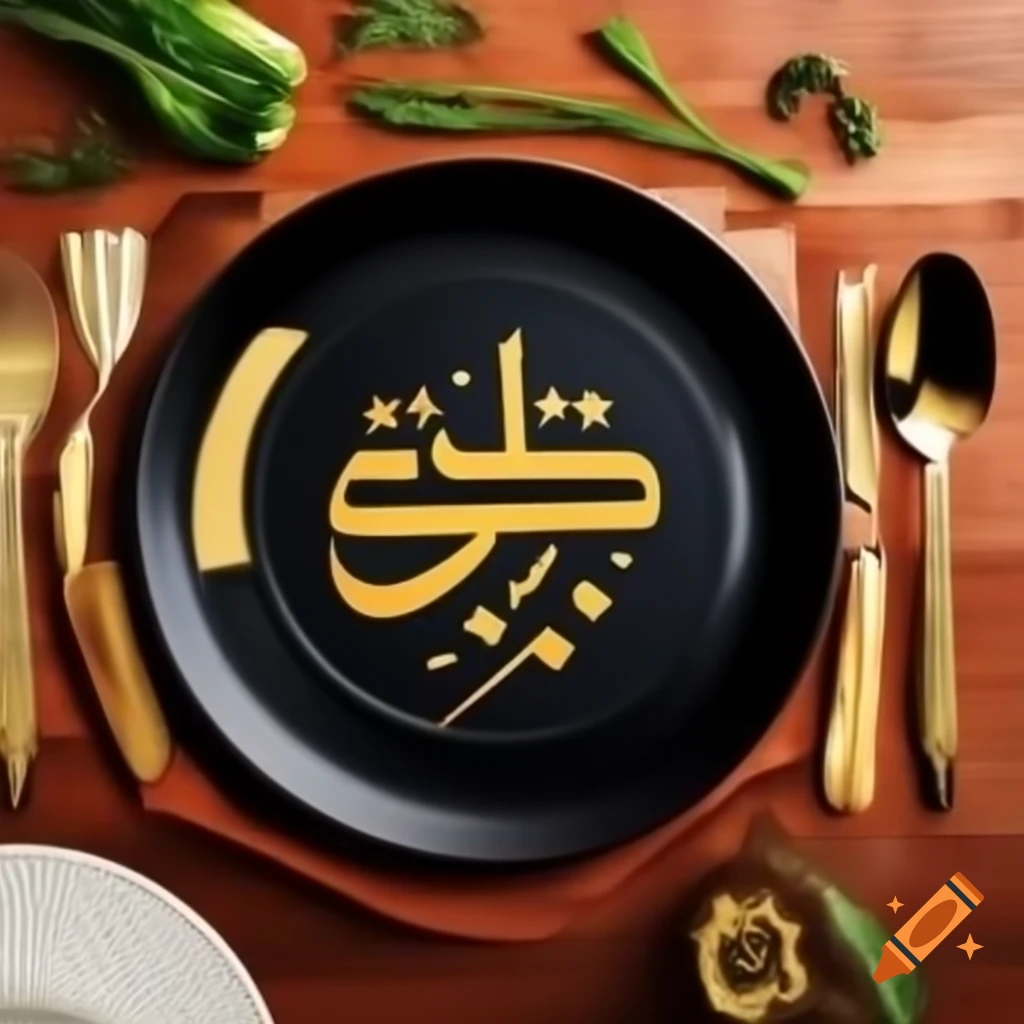 Logo for cooking channel featuring cutlery and vegetables in black ...