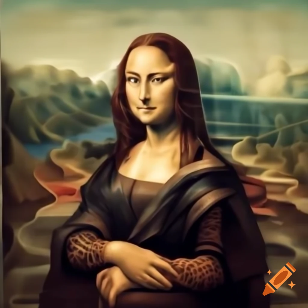 Mona lisa painting, famous renaissance artwork on Craiyon