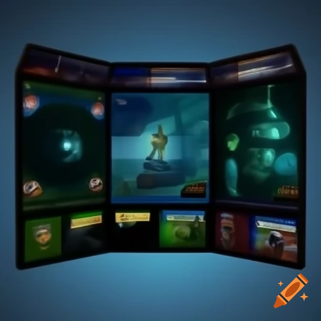 Welcome game screen showcasing various game modes like combat ...
