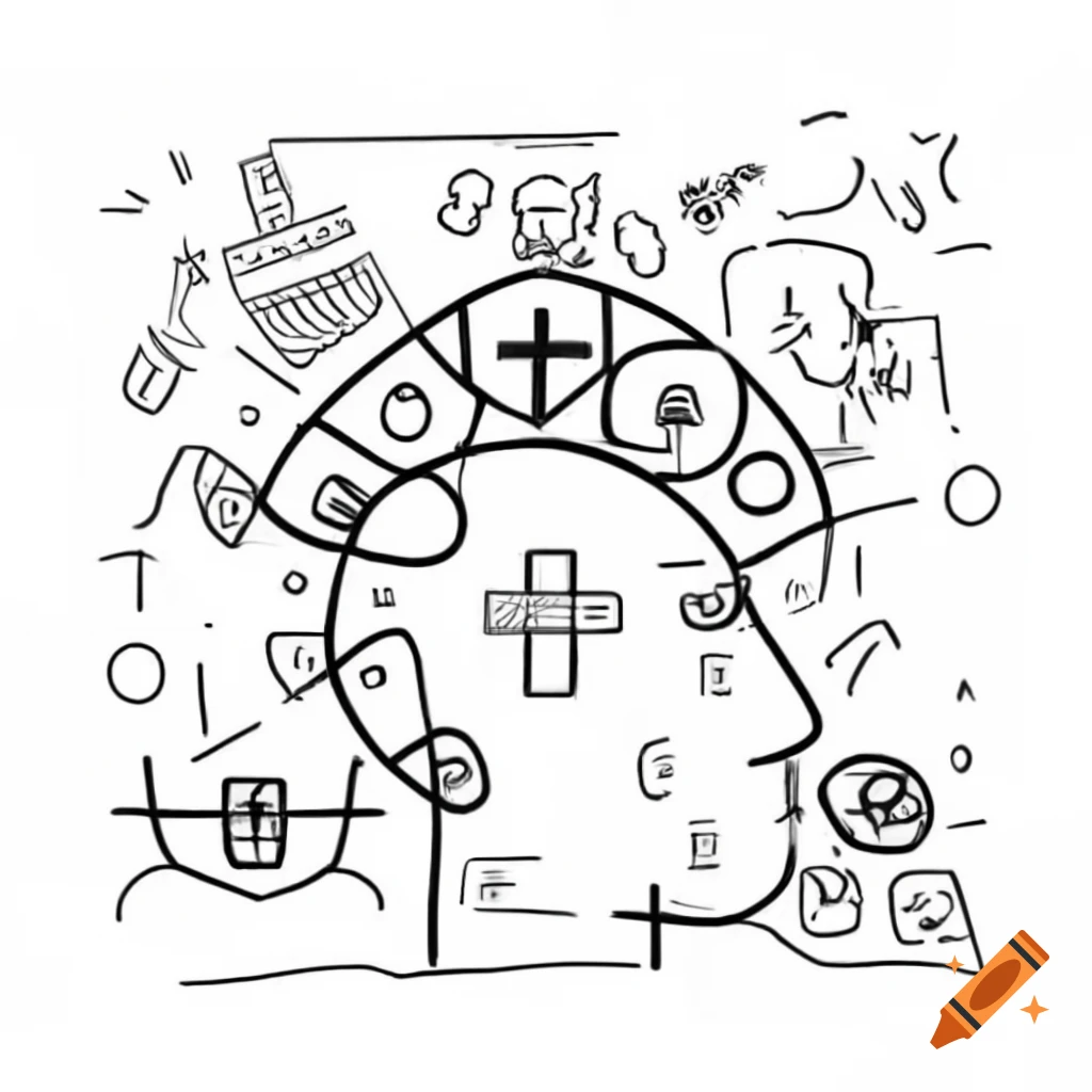 Conceptual poster representing human dignity and equality in Catholic ...