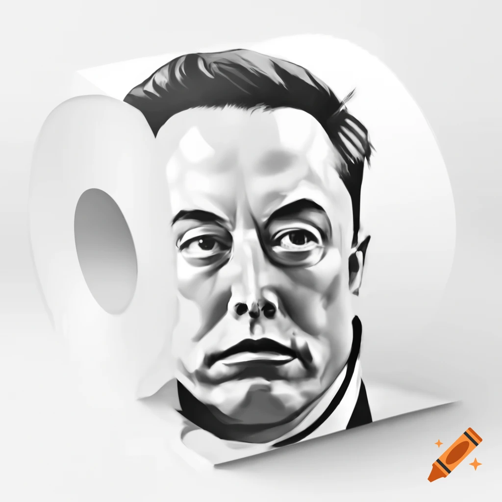 Stylized portrait of Elon Musk inspired by Shepard Fairey's Hope poster ...