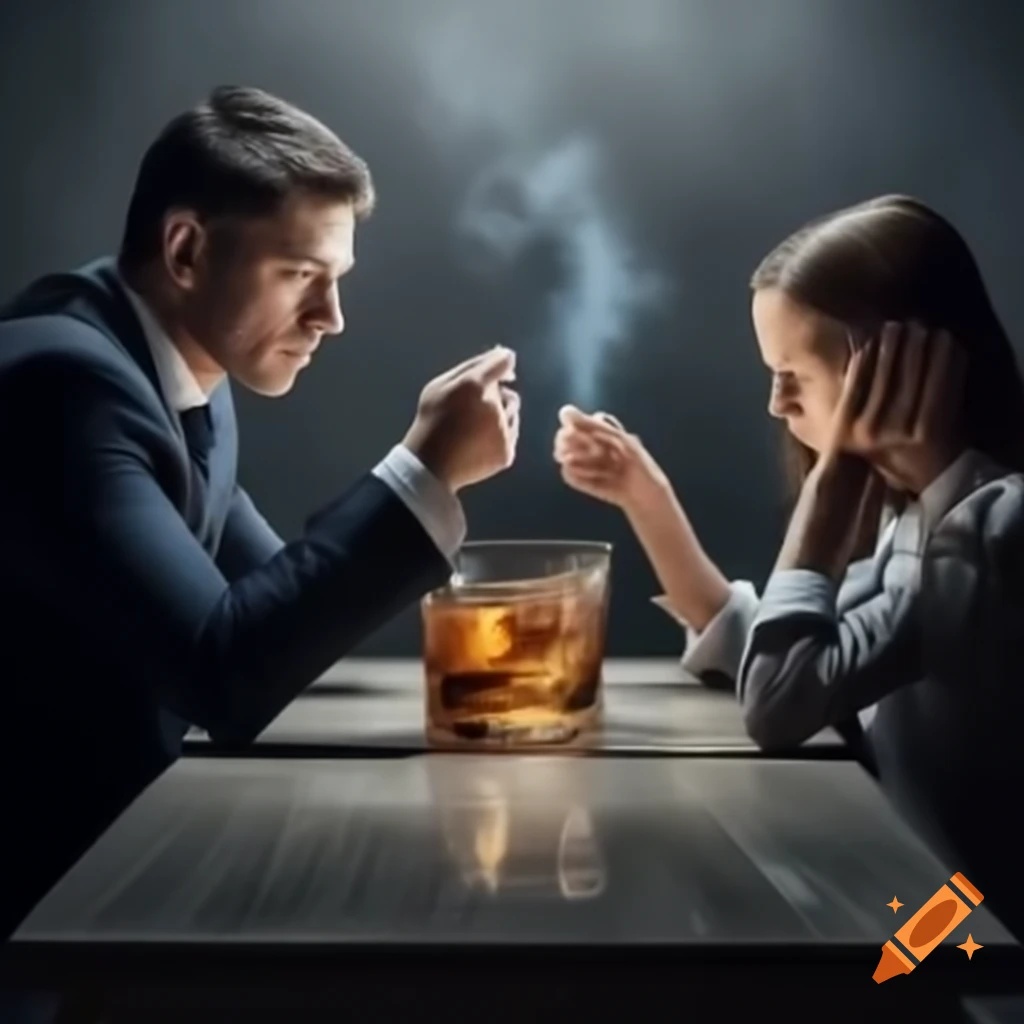 Intense confrontation between stern businessman and troubled daughter ...