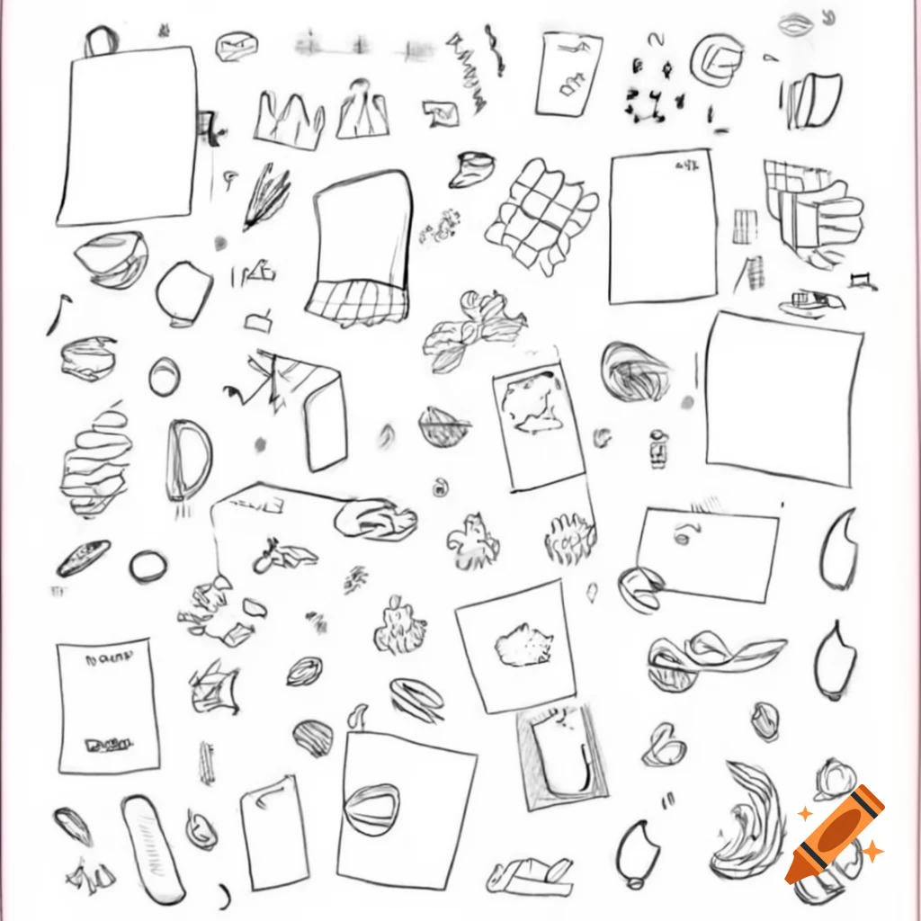 Nostalgic magazine cover for Class 10 featuring cute doodles on Craiyon