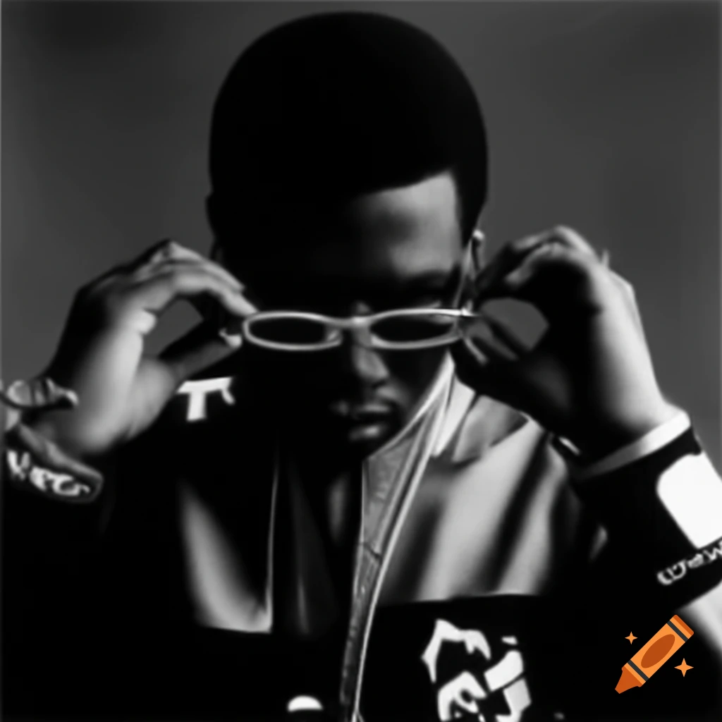 1990s gangsta rap inspired by black culture on Craiyon