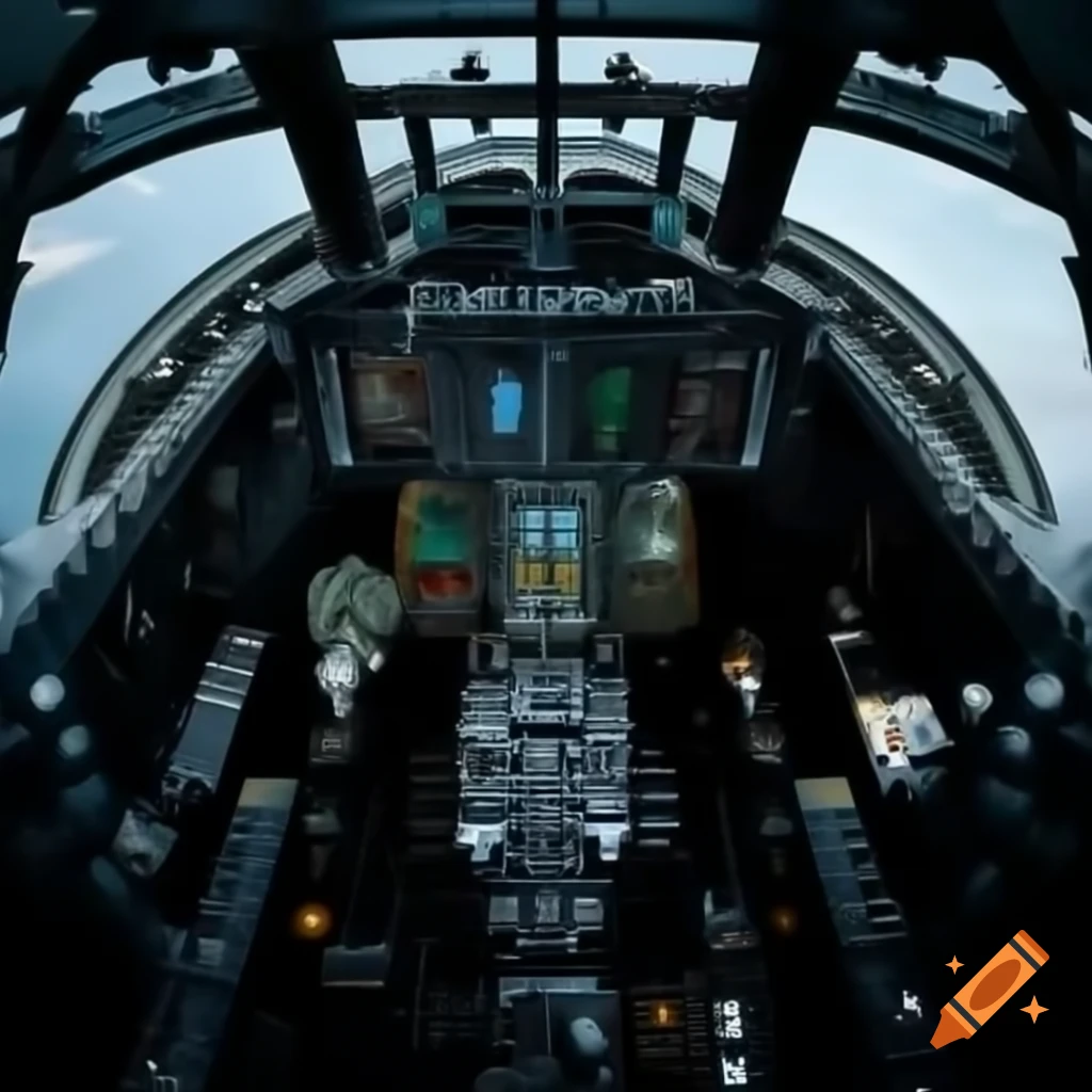 Inside cockpit of british tempest stealth fighter showcasing advanced ...
