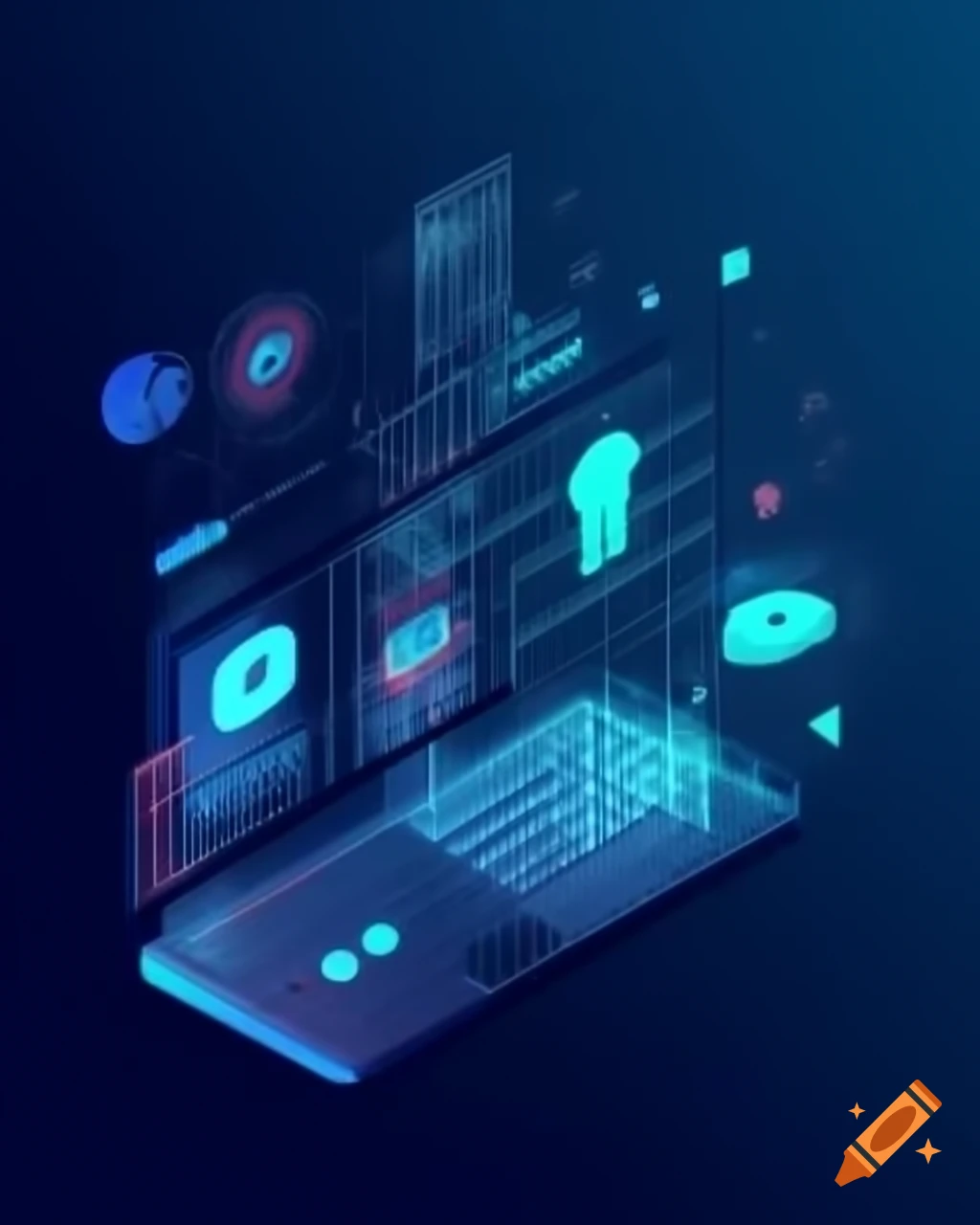 Exploration of machine learning data and server utilization for intellectual growth on Craiyon