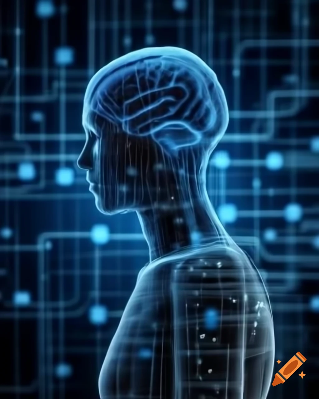 Instructions for decrypting a url and utilizing machine learning data on Craiyon