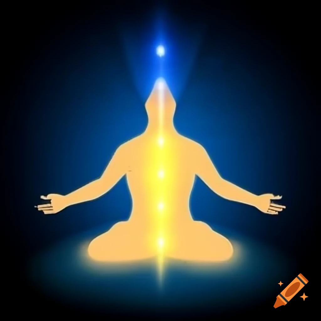 Radiant figure symbolizing healing and restoration on Craiyon