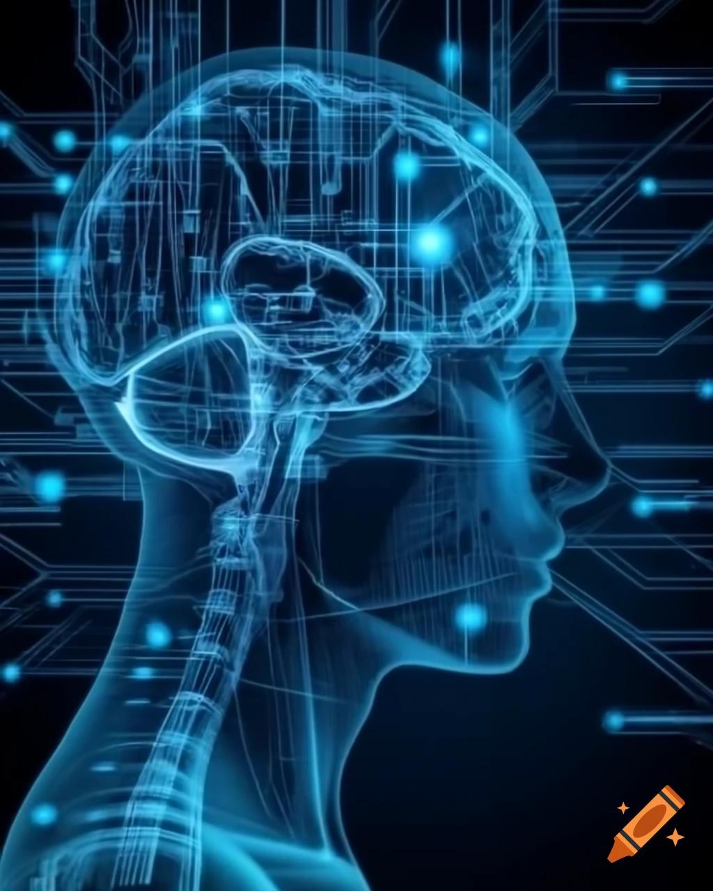 Instruction for data decryption and machine learning exploration on Craiyon