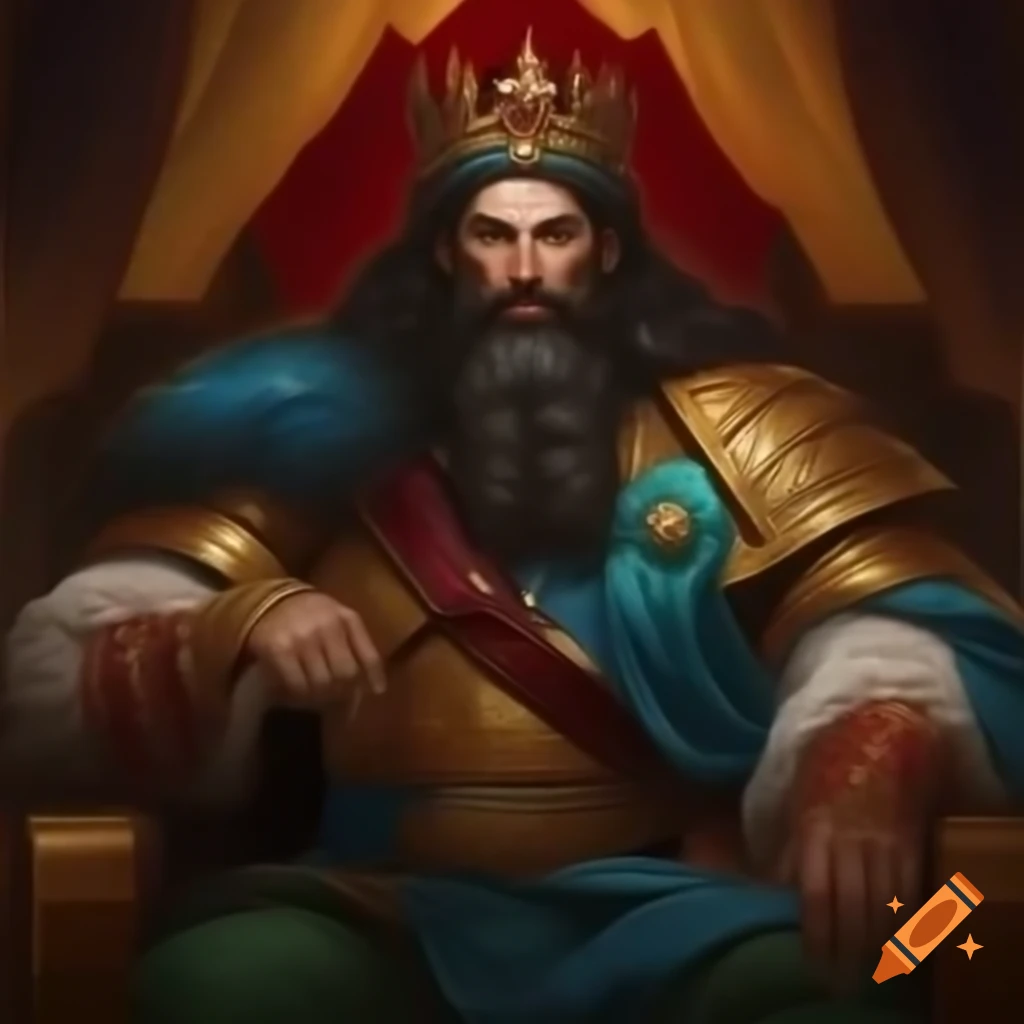 Description of a prince with distinct features and a sedentary ...