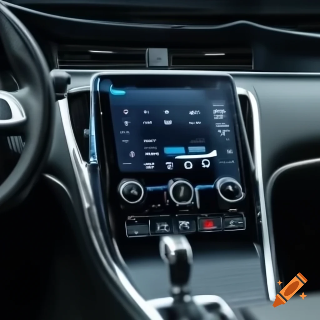 Streamlined car-sharing interface with intuitive buttons and clean ...