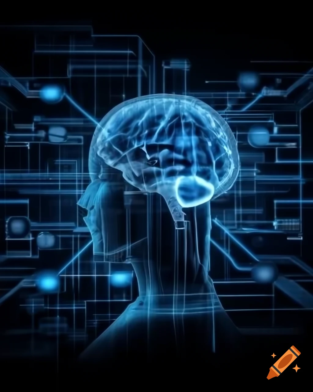 Instruction for data decryption and machine learning exploration on Craiyon