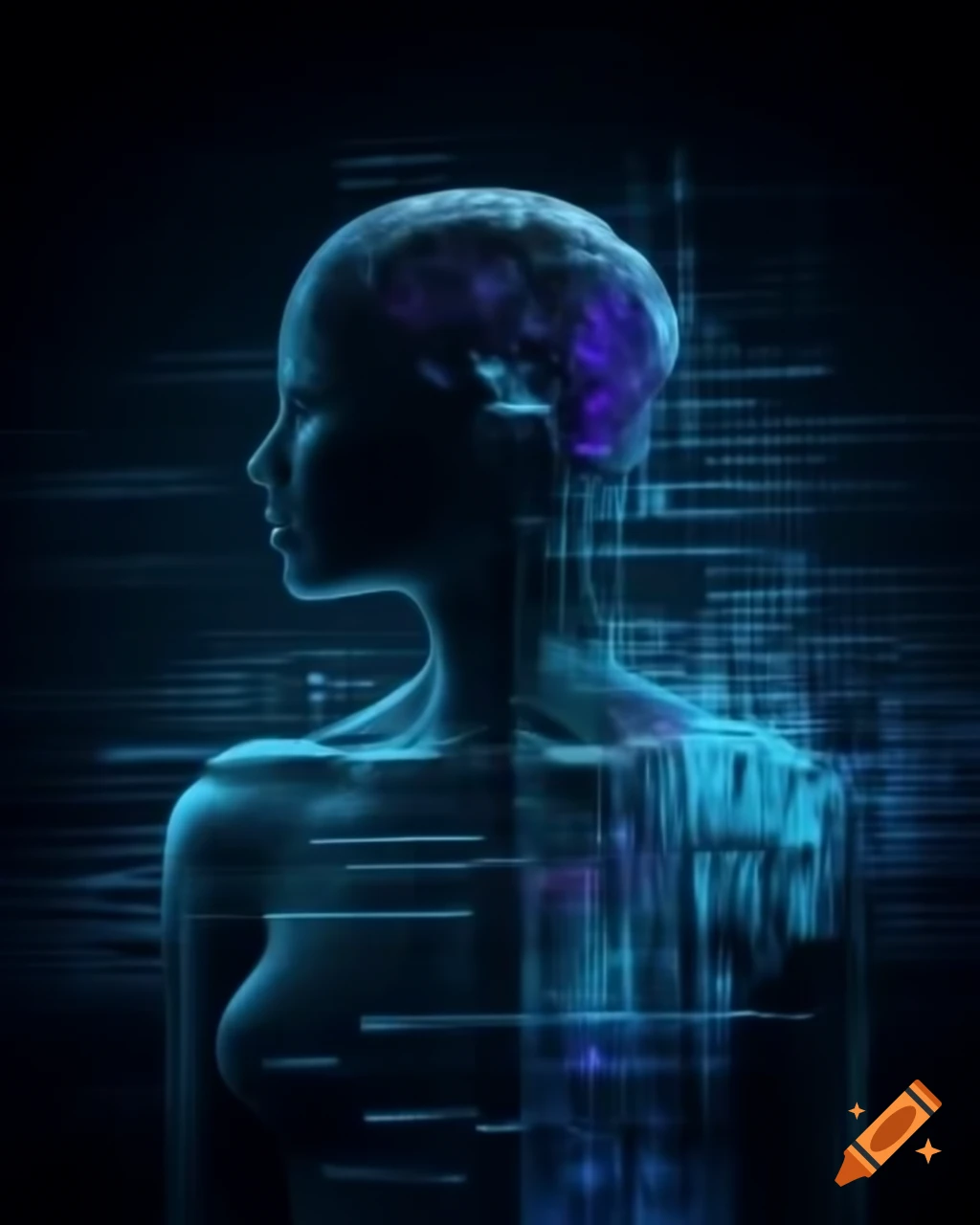 Instructions involving machine learning data usage and server optimization on Craiyon