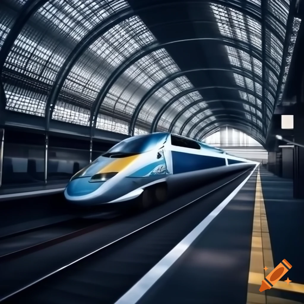 Futuristic poster inspired by Command and Conquer featuring Eurostar ...