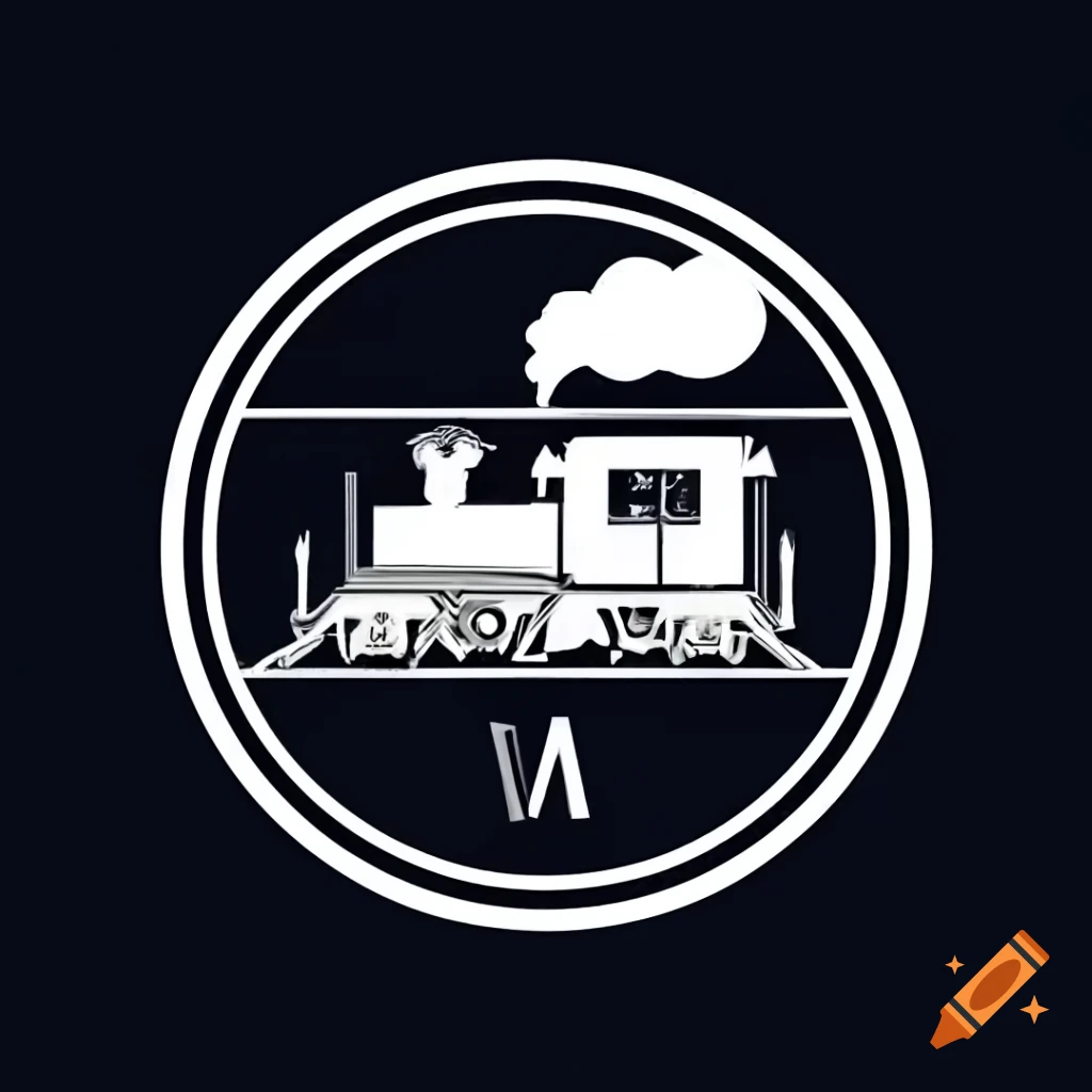 Vector art of locomotive engine with cow catcher and Truplay Trains ...