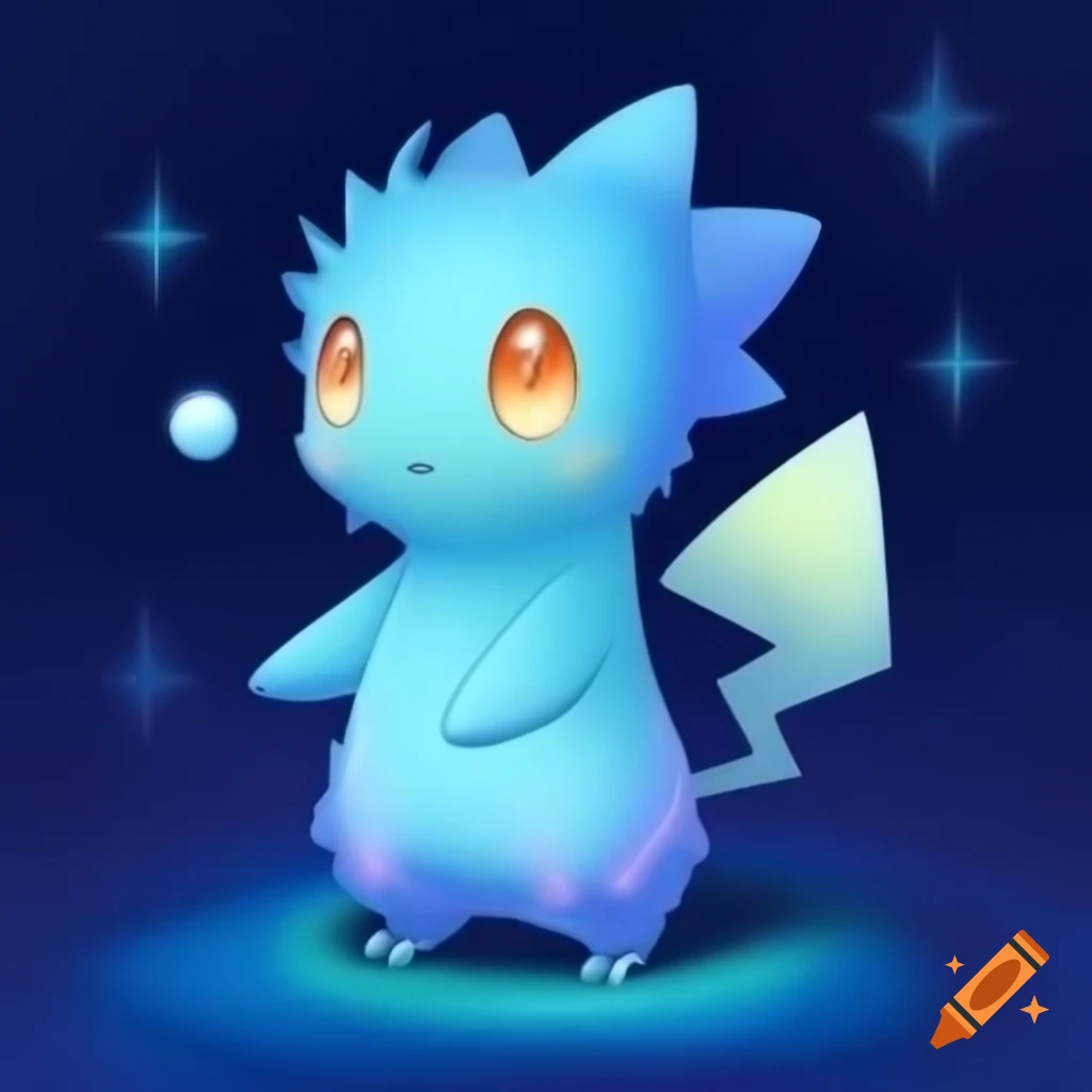 Adorable blue gradient mascot inspired by playful creature designs on ...