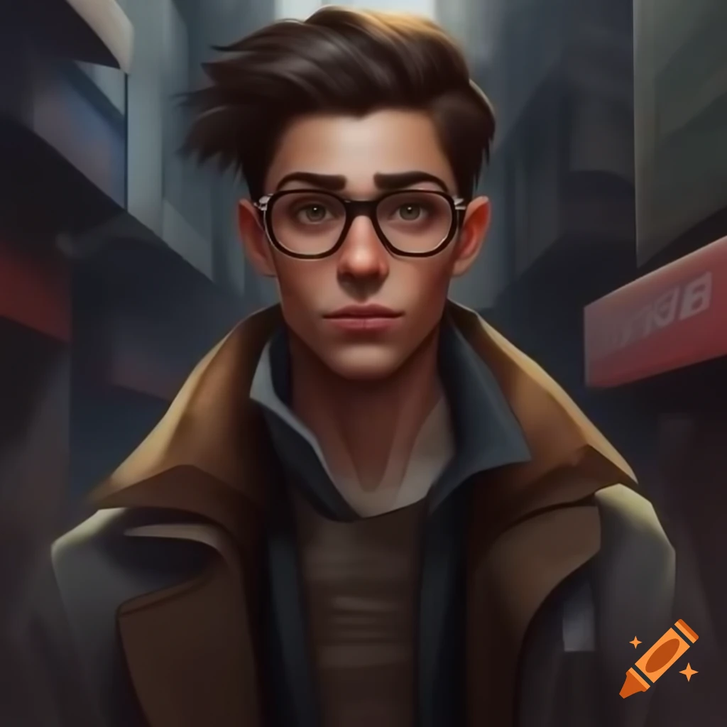 Personified human character representing kotelniki, russia with urban ...