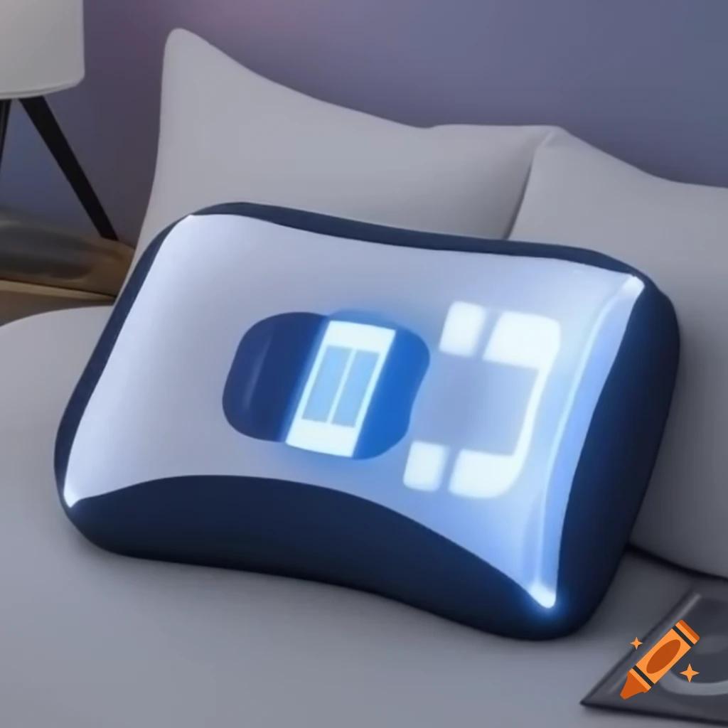 Futuristic smart pillow with AI shape-shifting technology for ...