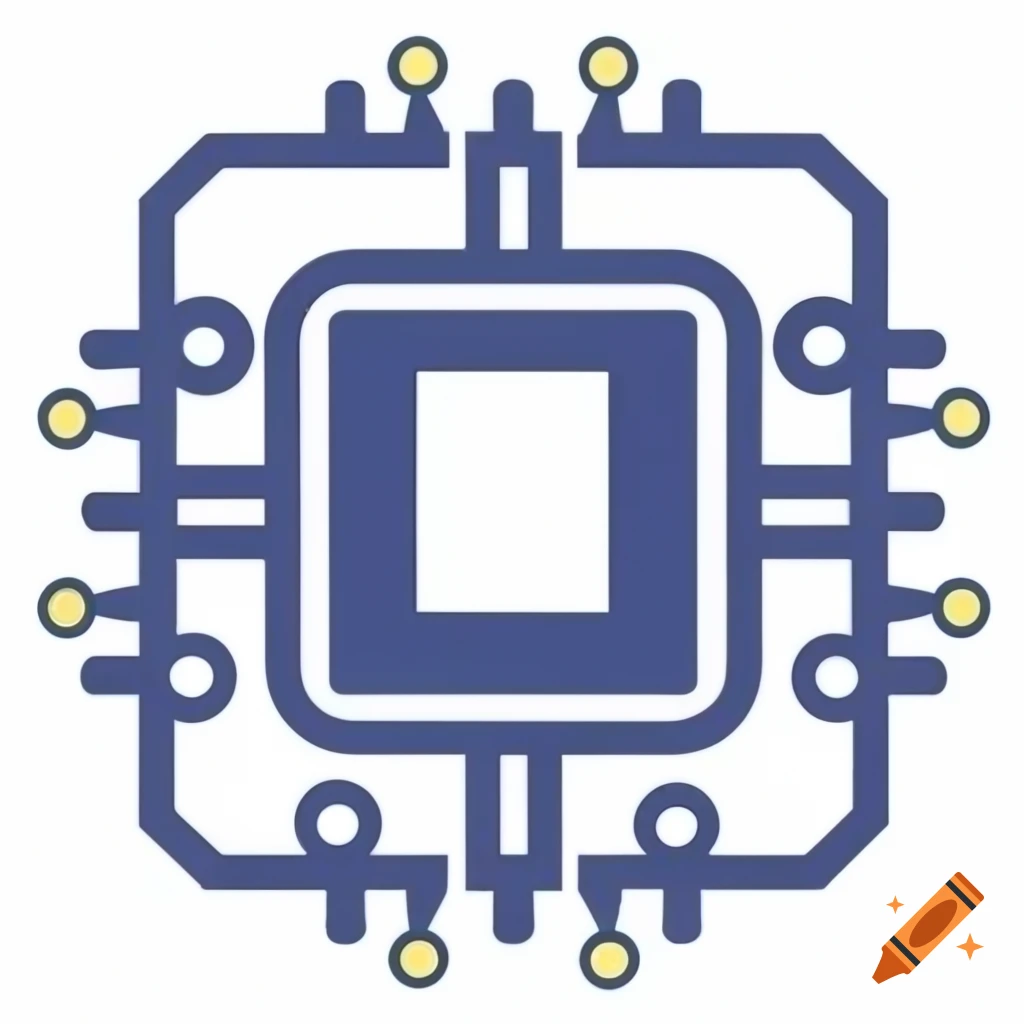 Central processing unit design and structure on Craiyon