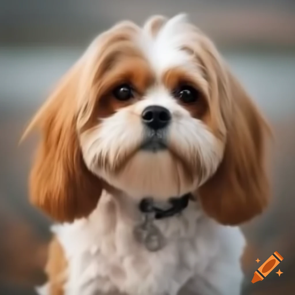 Cute dog on Craiyon