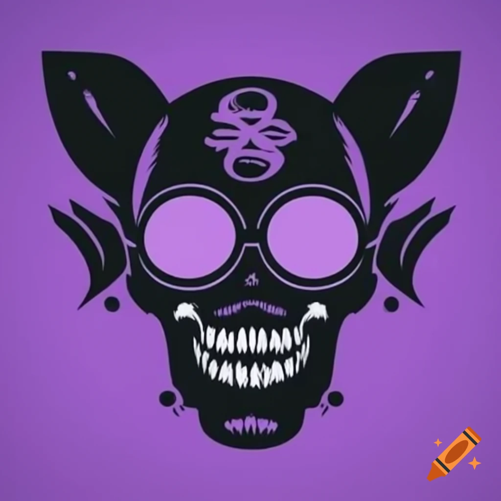 Stylish punk logo design on Craiyon